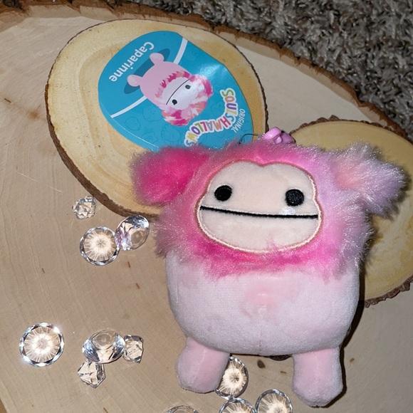 Squishmallows | Accessories | Nwt Caparinne Bigfoot Squishmallow Pink ...